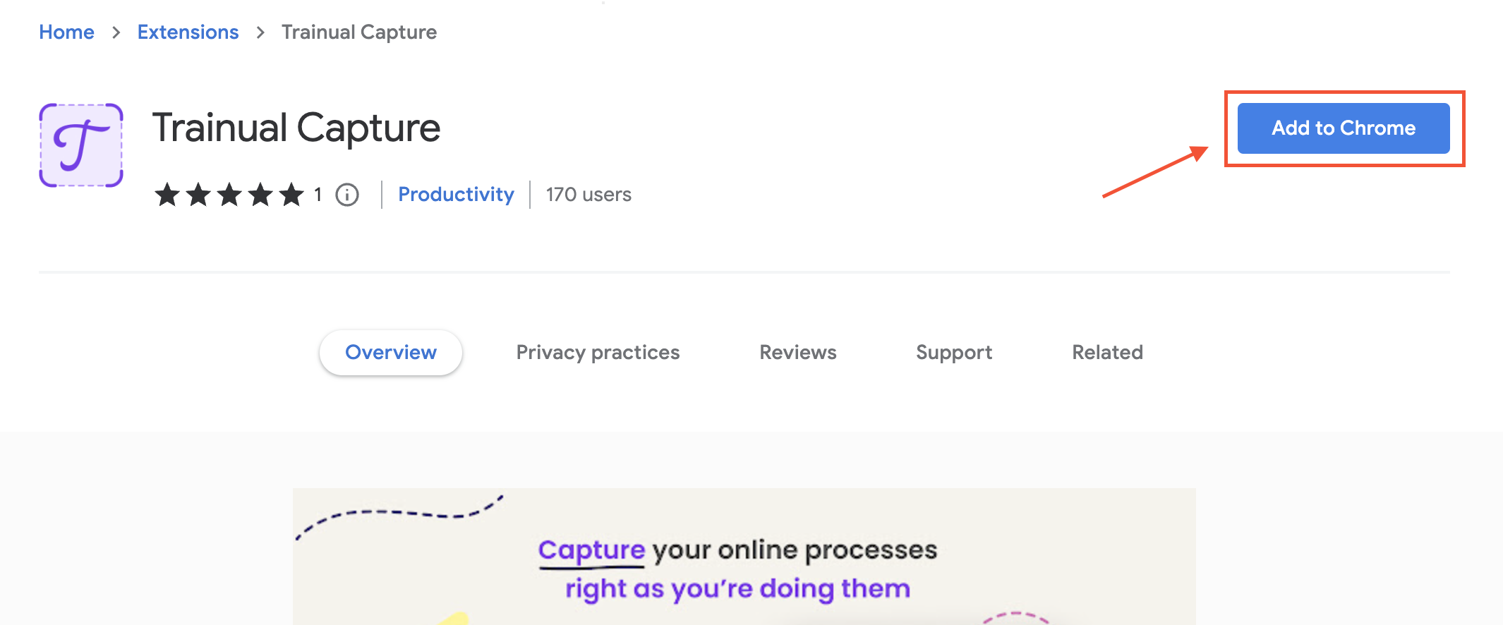 Trainual Capture Chrome Extension